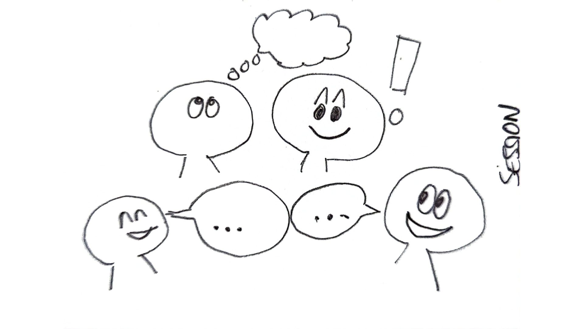 Kritzeleien vom RIESENSPIEL der edunautika